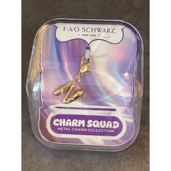 FAO Schwarz | Jewelry | Fao Schwarz Charm Squad Metal Charm Golden ...